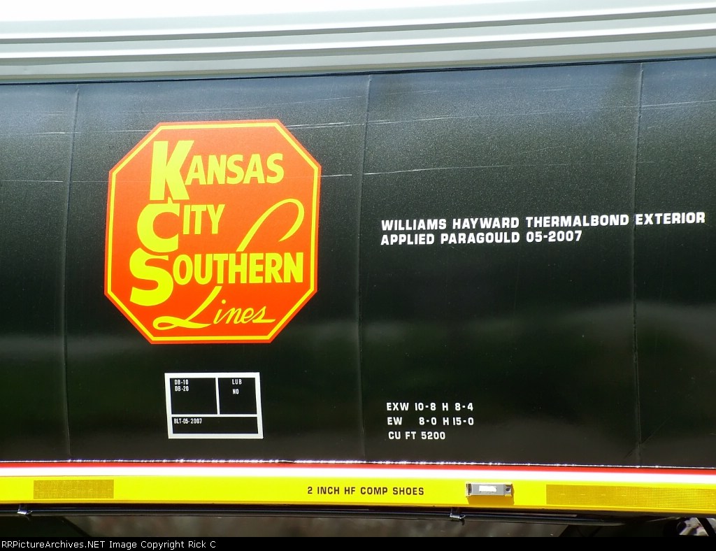 KCS Hopper Dataplate